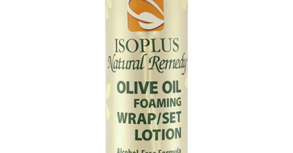 Natural Remedy Olive Oil Foaming Wrap Set Lotion 8.5 oz
